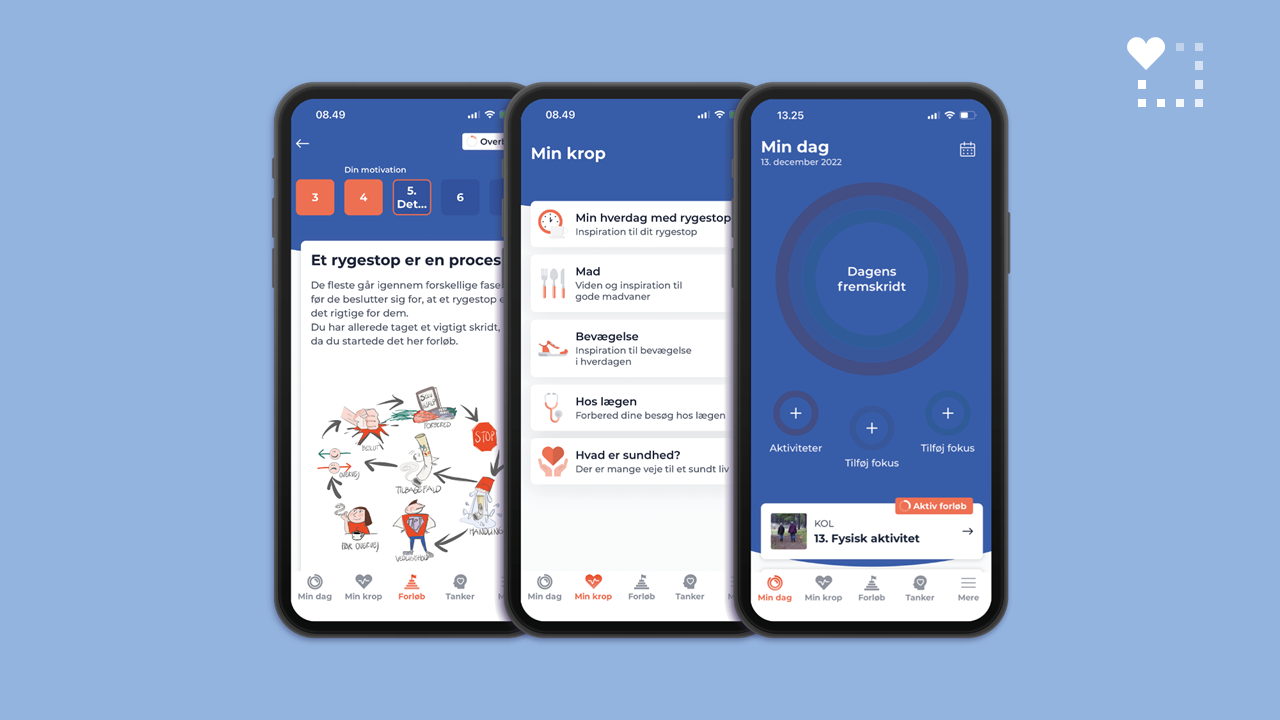 Mit liv, Min sundhed - et digitalt sundhedstilbud